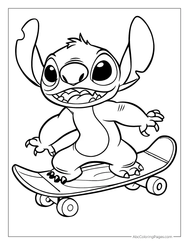 Stitch Coloring Pages: Awesome Picks to Download Now